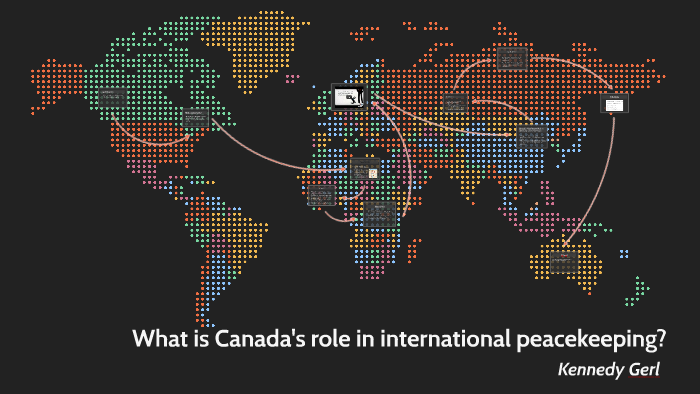 What is Canada's role in international peace keeping? by Kennedy gerl ...