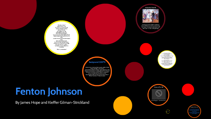 Harlem Renaissance Poetry Project by James Hope