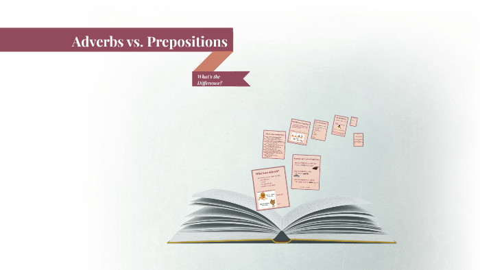 Prepositions and Adverbs. What's the Difference? by Alisha Leonard on Prezi