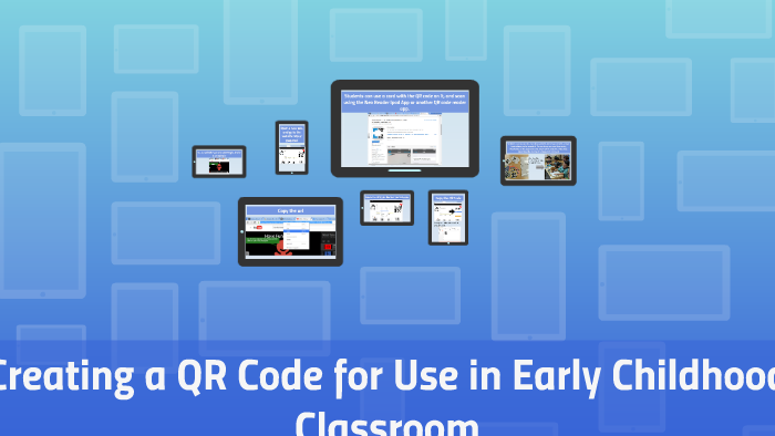Creating a QR Code for Early Childhood Classroom by Nicolas Schonberner ...