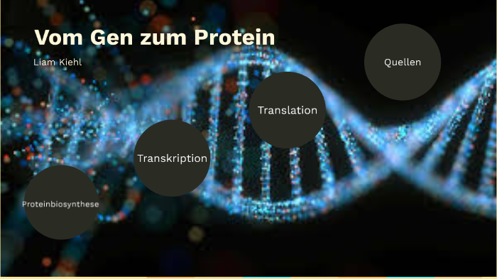 Vom Gen zum Protein by Linus Mrkt on Prezi