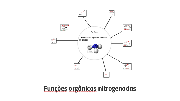 Funções orgânicas nitrogenadas by Barbara alves on Prezi