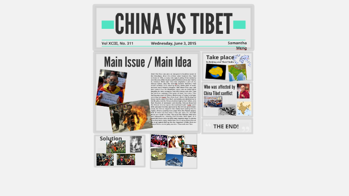 CHINA VS TIBET by samantha weng on Prezi