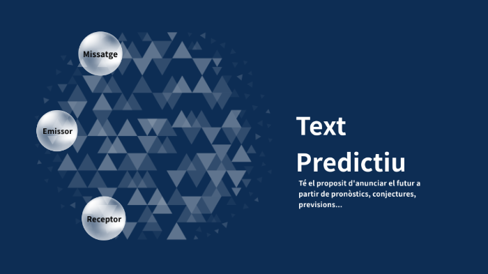 Mapa Mental text predictiu by francisco berenguer on Prezi