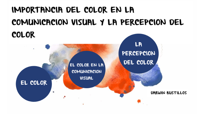 IMPORTANCIA Y PERCEPCION DEL COLOR by Darwin Bustillos on Prezi