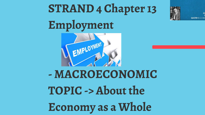 LC Economics - Strand 4 - Chapter 13 - Employment and Unemployment by R ...