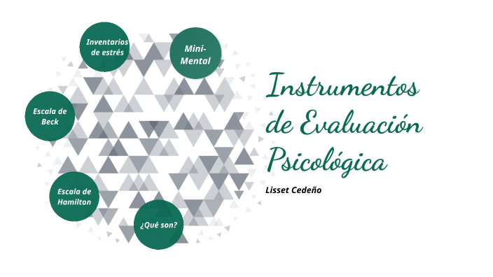 Instrumentos Psicológicos by Lisset Cedeño on Prezi