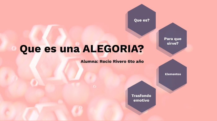 Que es una ALEGORIA? by Rocio (Yo) Rivero on Prezi