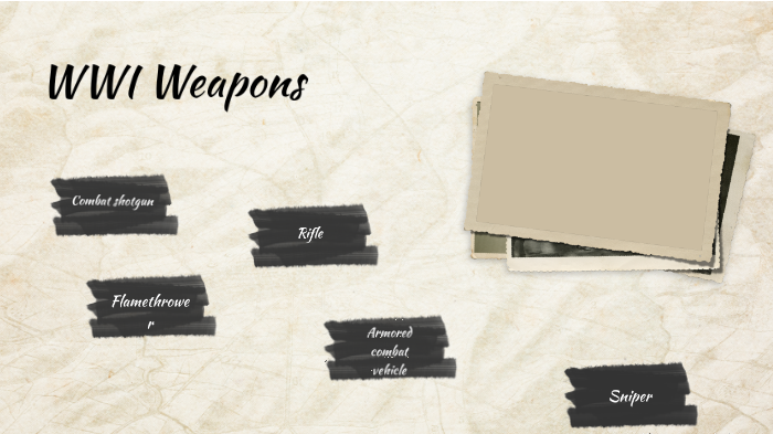 WWI Weapons Project By Daniel Presas wwi-weapons-project-by-daniel-presas