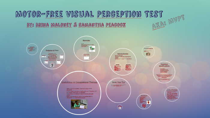 Motor-Free Visual Perception Test by Brina Maloney on Prezi