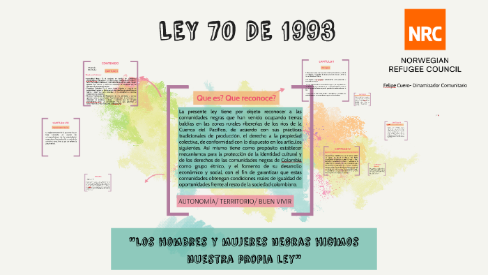 LEY 70 DE 1993 by Jose Felipe Cuero Cuero on Prezi