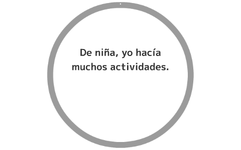 Spanish- "Cuando era niño" Summative Project by aleena n on Prezi