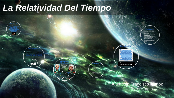 La relatividad del tiempo by byron tapia on Prezi