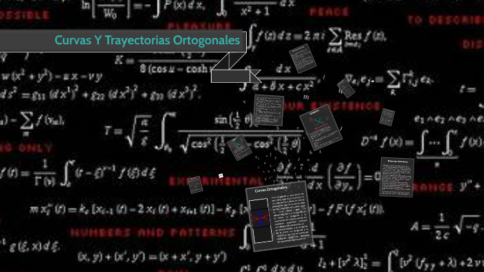 Curvas y Trayectorias Ortogonales by Andres Tapia on Prezi