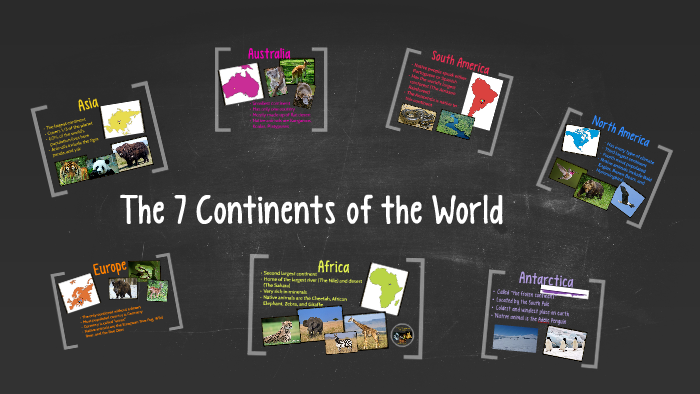 The 7 Continents of the World by Cristyn VanWyck on Prezi