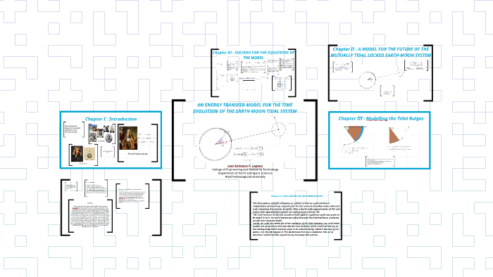 AN ENERGY TRANSFER MODEL FOR THE TIME EVOLUTION OF THE EARTH by Lanz ...