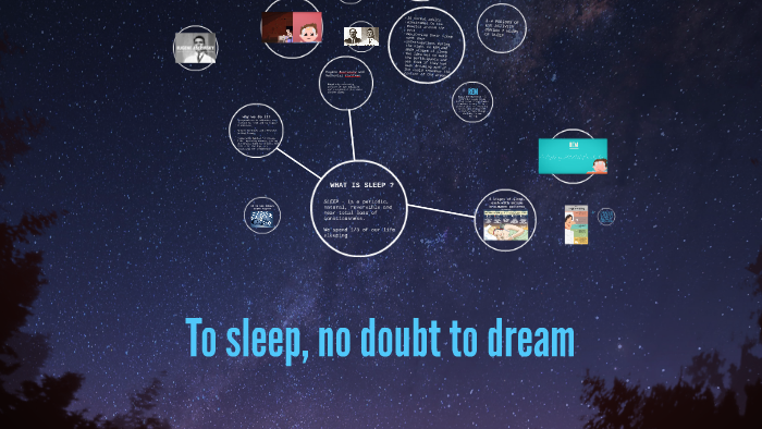 To sleep, no doubt to dream by Elvira Shekeeva