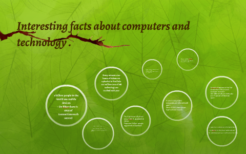 Interesting facts about computers and technology . by Daniel De La Cruz ...