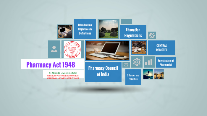 Pharmacy Act 1948 by Mahendra Kasode on Prezi