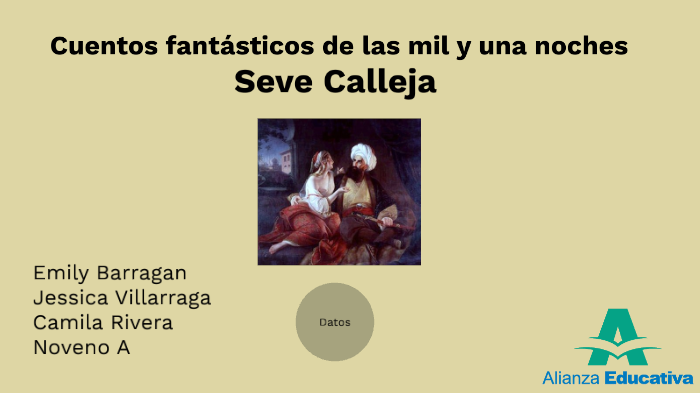 cuentos fantásticos de las mil y una noches by Emily Barragan on Prezi