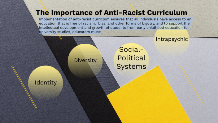 Instructional Improvement through Anti-Racist Curriculum by Alison ...