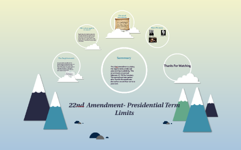 22nd Ammendment- Presidential Term Limits by Treshon Richardson on Prezi