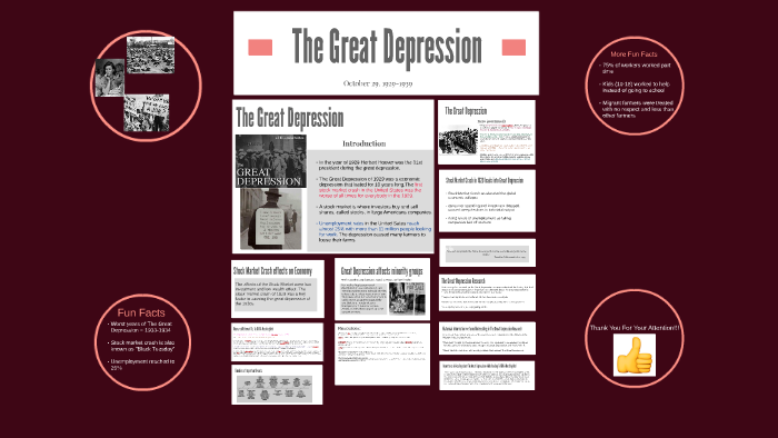 The Great Depression Project by Rosibel Crespin on Prezi