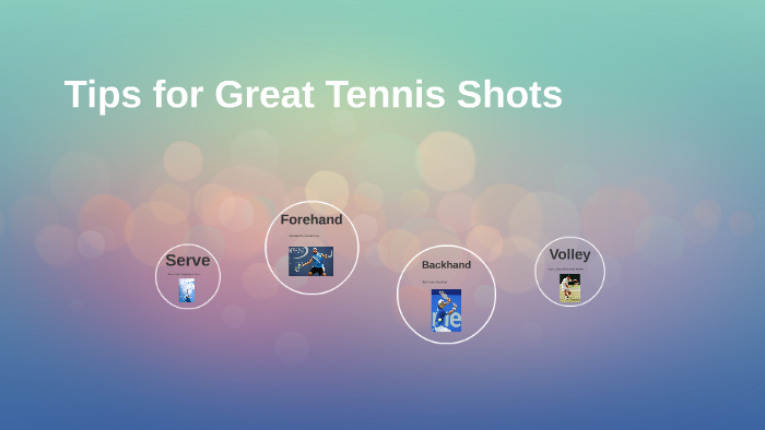 Types of Tennis Shots by Abimbola Omojola on Prezi