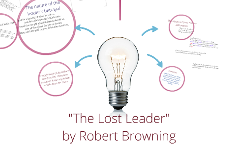 "The Lost Leader" by Robert Browning by Michelle Alspaugh on Prezi
