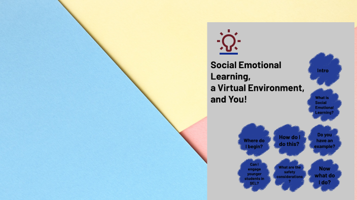 Social Emotional Learning, a Virtual Environment, and You by Alejandro ...