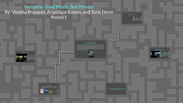 Inception: Good Movie, Bad Physics by Vinisha P on Prezi