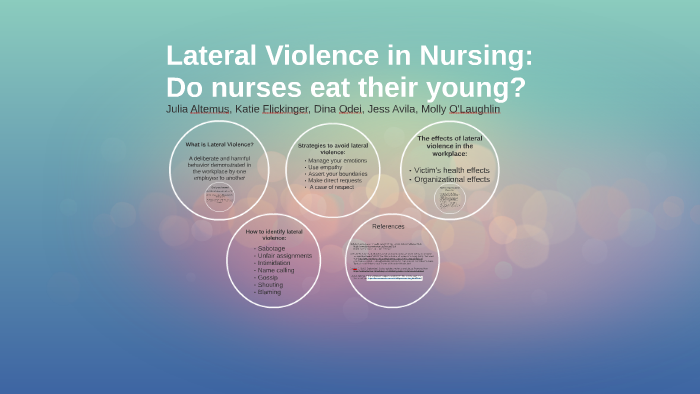 Do nurses eat their young? by Julia Altemus on Prezi