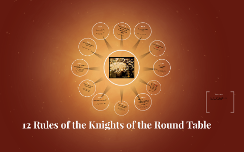12 Rules of the Knights Round Table by Sam Killen on Prezi