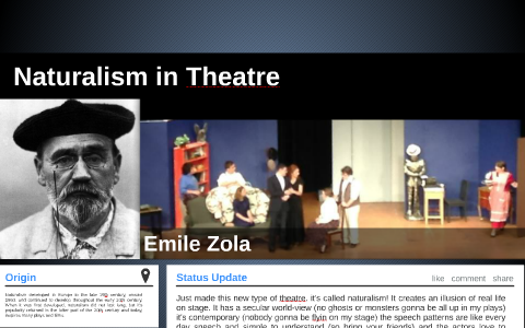 Naturalism in Theatre by Abby Vernier on Prezi