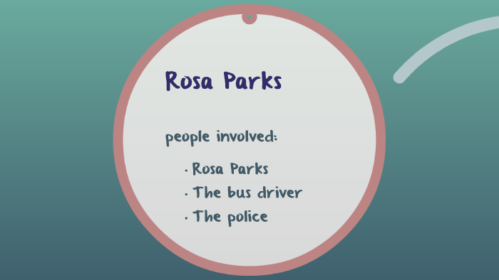 Rosa Parks by Emily Luper on Prezi