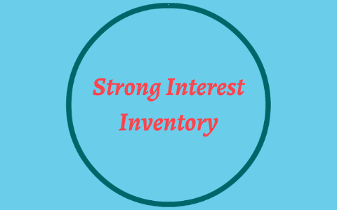 Strong Interest Inventory by Allee Olive on Prezi