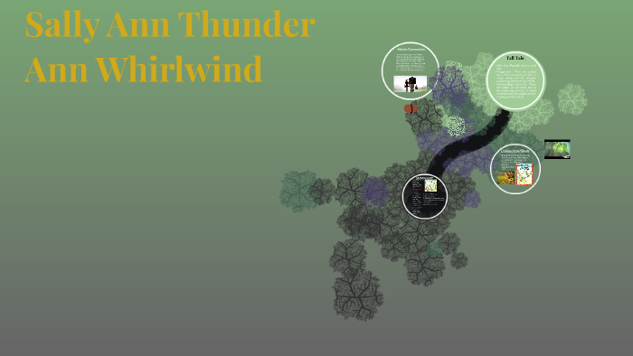 Sally Ann Thunder Ann Whirlwind by Kate Clinton on Prezi