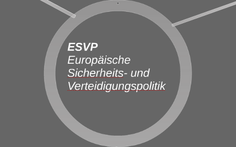 ESVP by Moritz Reith on Prezi