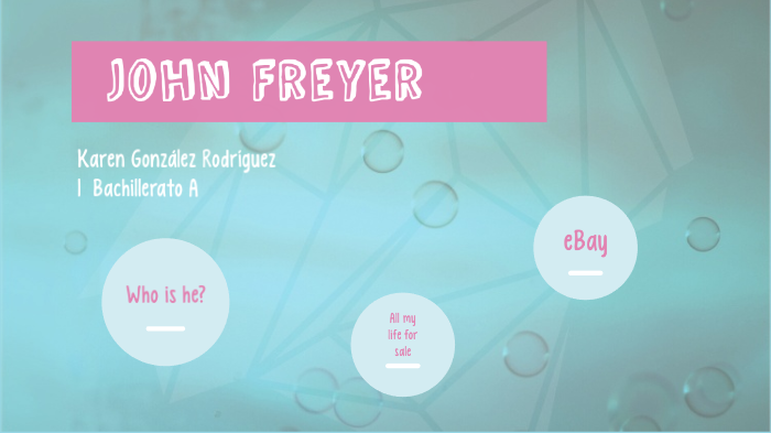 John Freyer by Karen González Rodríguez on Prezi
