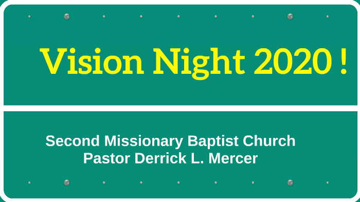 Vision Night 2020 by on Prezi