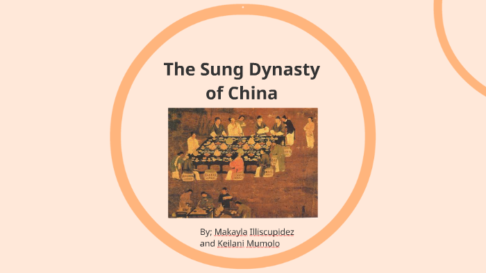 The Sung Dynasty of China by Makayla I on Prezi