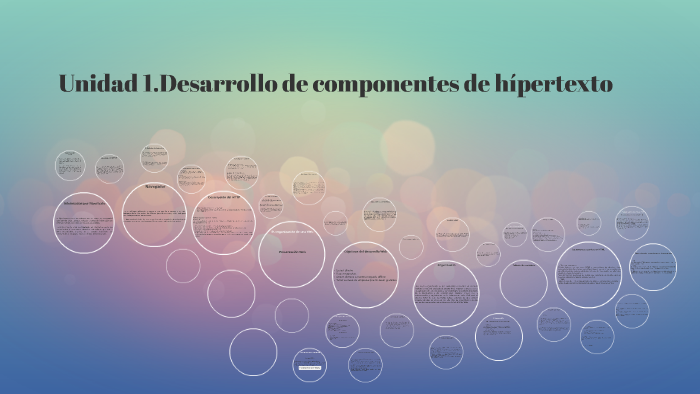 Unidad 1.Desarrollo de componentes de hípertexto by luceli Lopez on Prezi