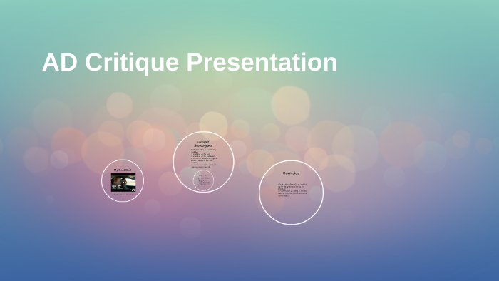AD Critique Presentation by Caitlin McKelvey on Prezi