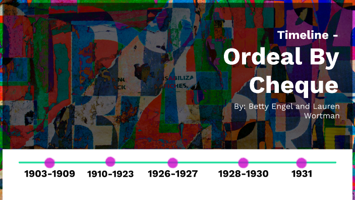 Ordeal by Cheque by Elizabeth Engel on Prezi