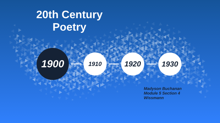 20th Century Poetry by madyson buchanan on Prezi