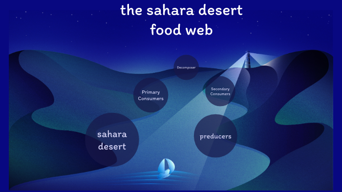 sahara's desert food web by Zainab Al ABBOOD on Prezi