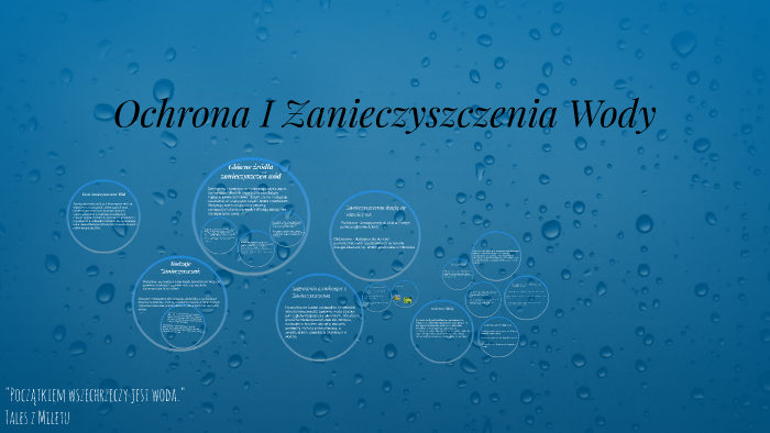 Ochrona I Zanieczyszczenia Wody by Jordan Jarzyński on Prezi