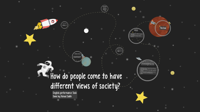How do people come to have different views of society? by Renad Saleh ...