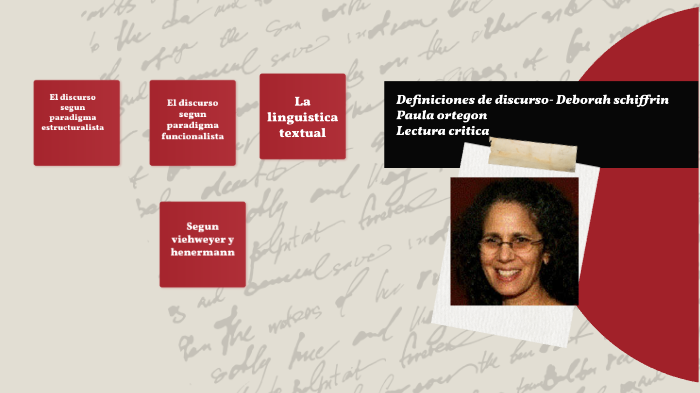 Definiciones de discurso- Deborah schiffrin. by Paula Ortegon on Prezi
