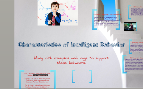 Intelligent Behavior Presentation by bethany searles